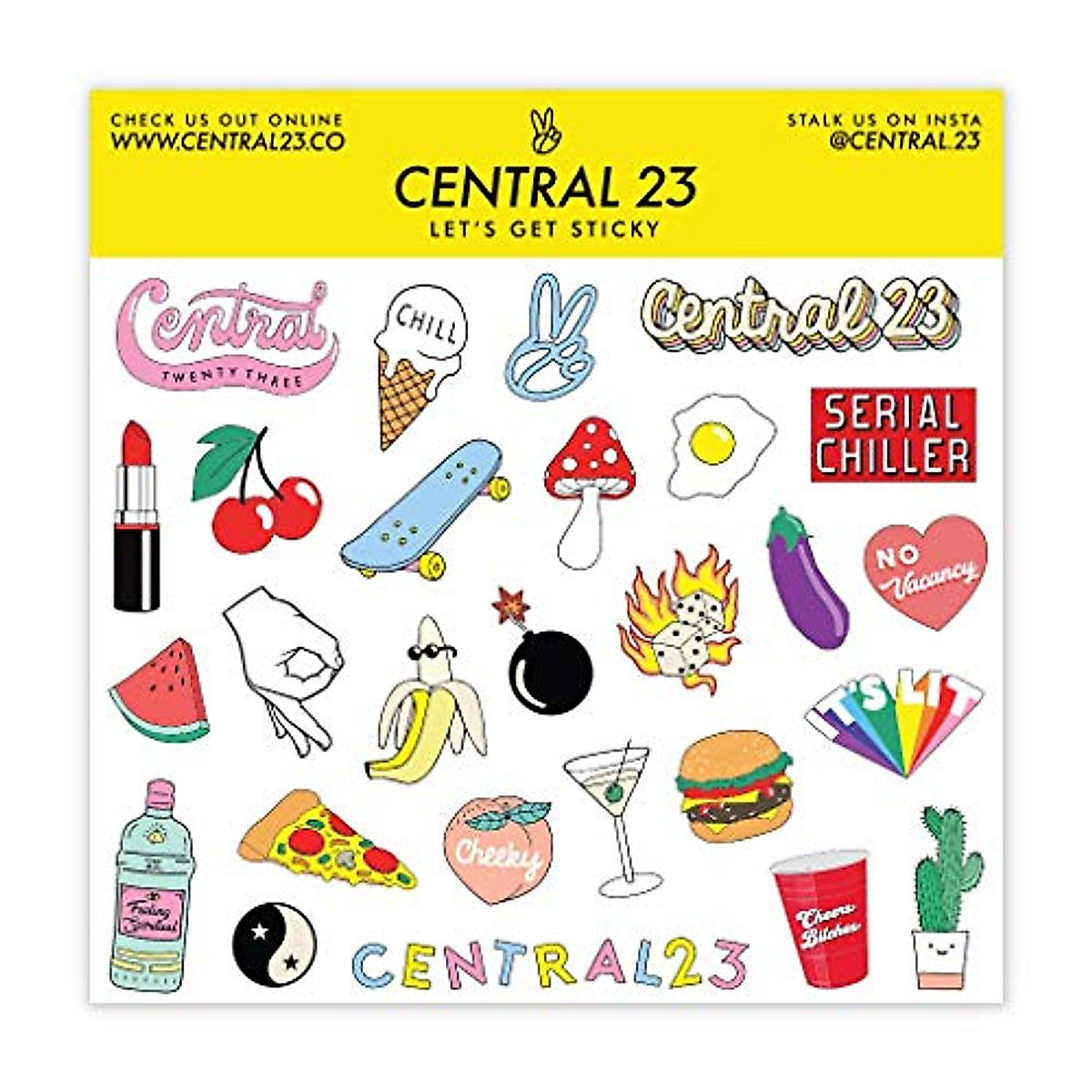 Central 23 - Funny Birthday Card - 'Jesus Loves You' - Rude Card for Brother or Sister - Comes with Fun Stickers