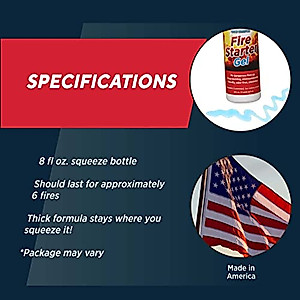 One Match Gel Fire Starter, 8 fl. oz.