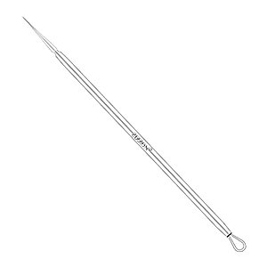 ZIZZON Titanium Lancet Needle Acne Blackhead Remover Pimple Extractor Popper Tool