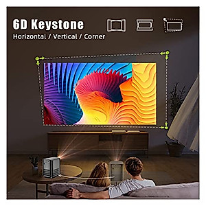 X20 Portable Mini LED Smart Android WiFi Home Theater Video Projector Compatible with Full HD 1080P 4k Cinema Smartphone