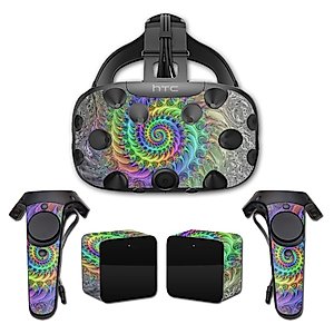 MightySkins Skin Compatible with HTC Vive Full Coverage - Tripping | Protective, Durable, and Unique Vinyl Decal wrap Cover | Easy to Apply, Remove, and Change Styles | Made in The USA