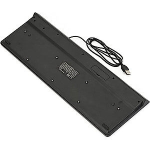 HYNAK Wired USB Keyboard, Gaming Keyboard Home Office, Work or Personal Computer Shortcuts for Notebook Computer, Chinese Beginners Computer, PC, Laptop, Black