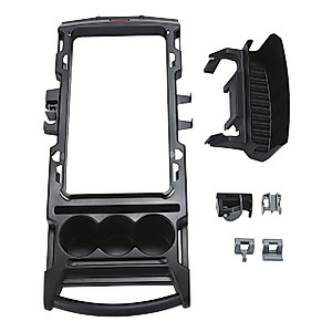 Rubbermaid Commercial Products Slim Jim Rim Trash Can Rim Caddy, Black, Compatible with 23 Gallon Slim Jim Containers