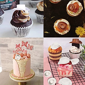 20 Pieces Mini Cowboy Hat Mini Western Cowboy Hat Brown Plastic Mini Cowboy Hat for Crafts Mini Cowboy Hats Mini Sombrero Hats Drink Hat Cowgirl Hat Doll Hat Mini Cowgirl Hats for Drinks(Brown)