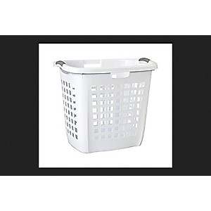 Sterilite White Plastic Laundry Basket