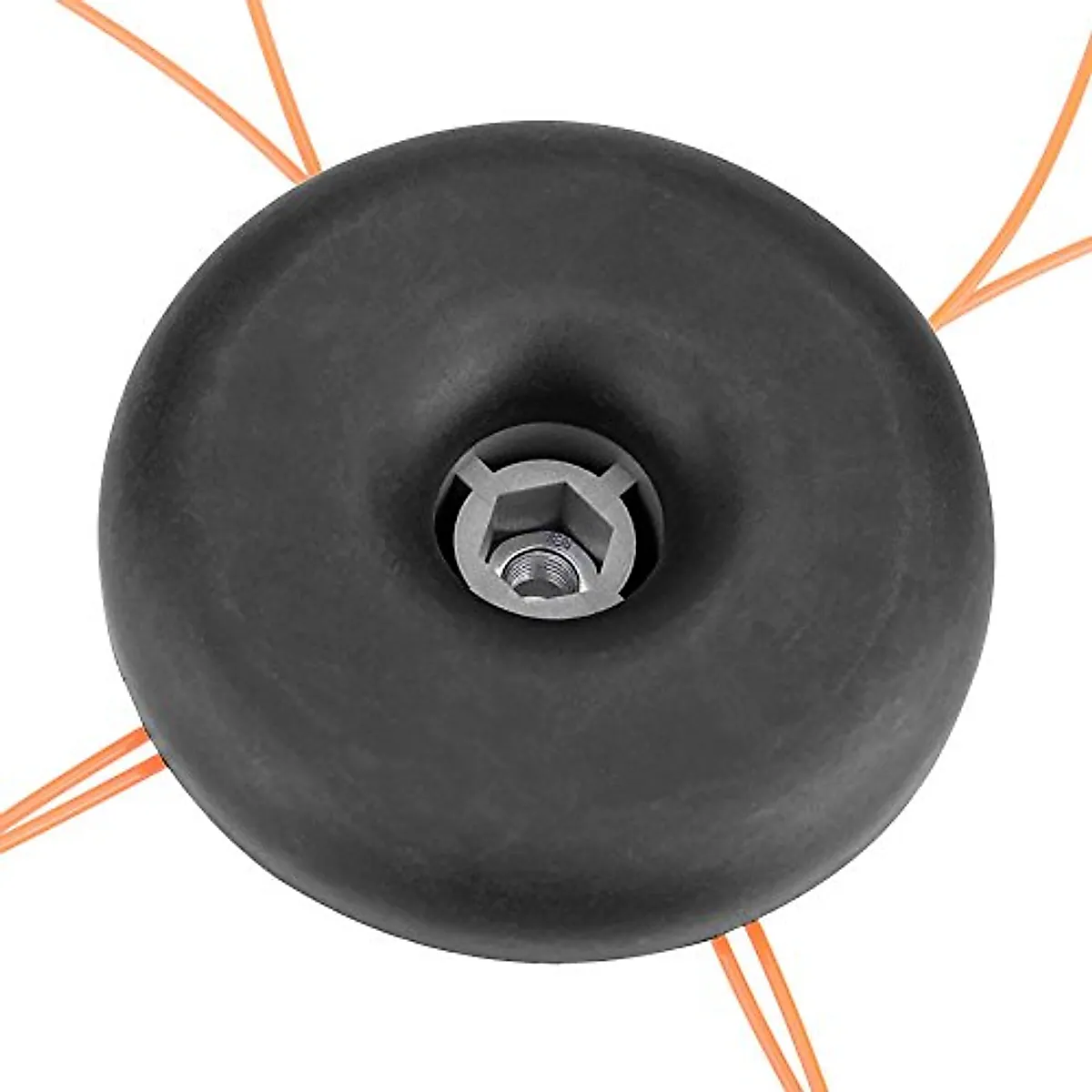 Universal 4 Line Bump Trimmer Head Mower Gear Box Head String Set Grass Brush Cutter Accessory Power Tools for Garden Lawn Patio,Lawn Mower Accessories