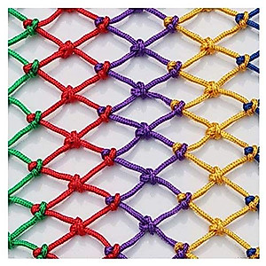 MAGFYLY Banister Guard net Outdoor Playground Protection net, Children's Stair Safety nets Garden Decoration net Isolation Rope net Nylon Braided Rope net Hammock Swing, Mesh 8cm (Size : 12m)