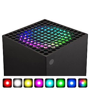 eXtremeRate PlayVital RGB LED Kit for Xbox Series X Console Fan Vent, 39 Effects DIY Decoration Accessories Flexible Tape Lights Strips Kit for Xbox Series X Console Fan with IR Remote