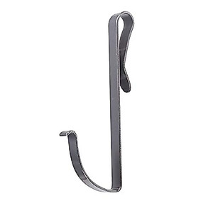 Huakun 20 Pack S-Shaped Stainless Steel Hanger Clip-on Hook,Hanging Sink Grid Hook, Used for Kitchen,Bedroom,Office,Wire Shelf