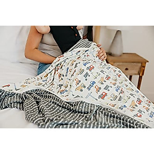 Copper Pearl Jumbo Premium Knit 3 Layer Stretchy Throw Blanket Diesel