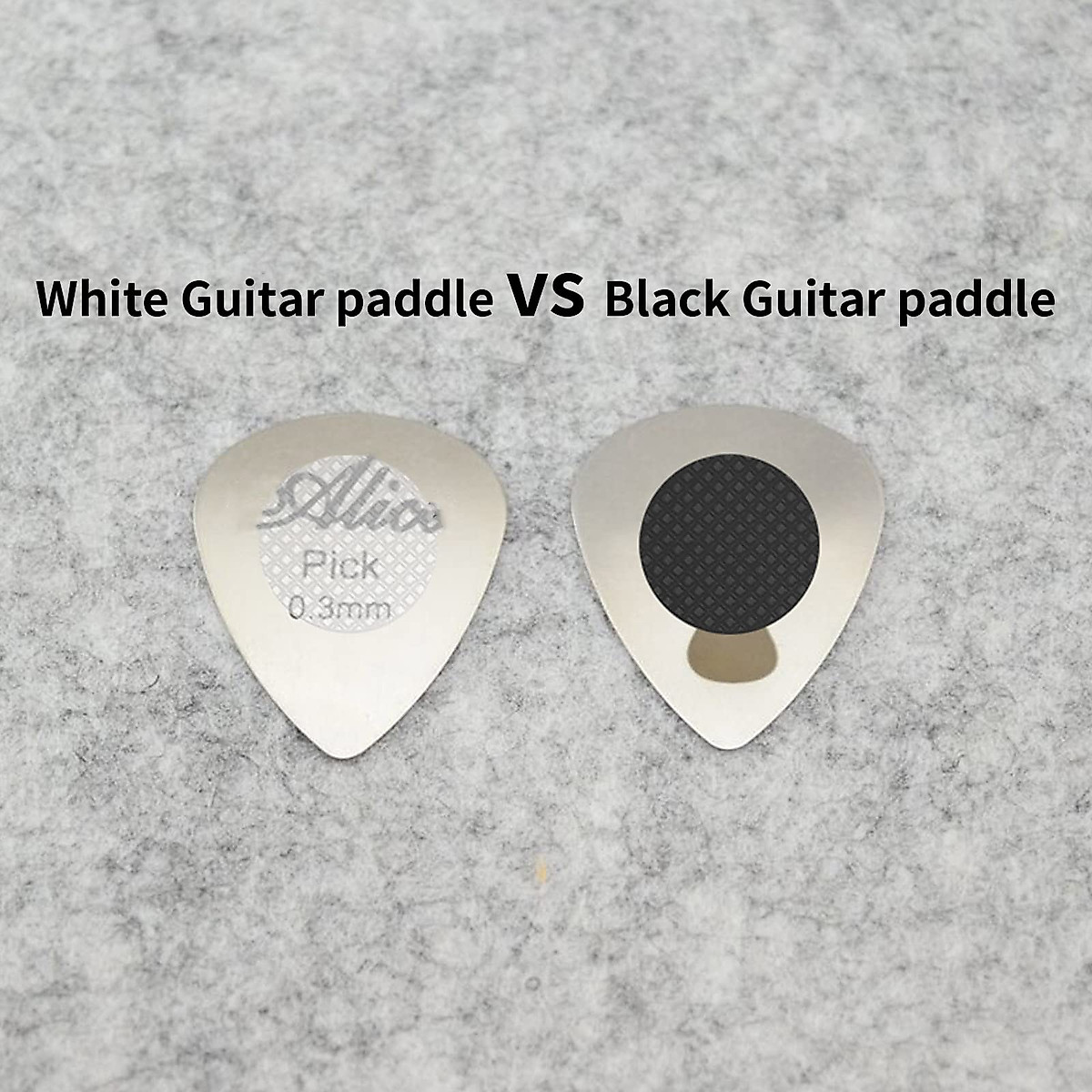Birllaid Grips for Guitar Picks, Guitar Pick Grips Help You Hold Guitar Picks Tightly, Self Adhesive 30Grips