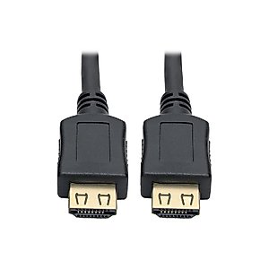 Tripp Lite High-Speed HDMI Cable w/ Gripping Connectors 4K M/M Black 6ft 6' (P568-006-BK-GRP)