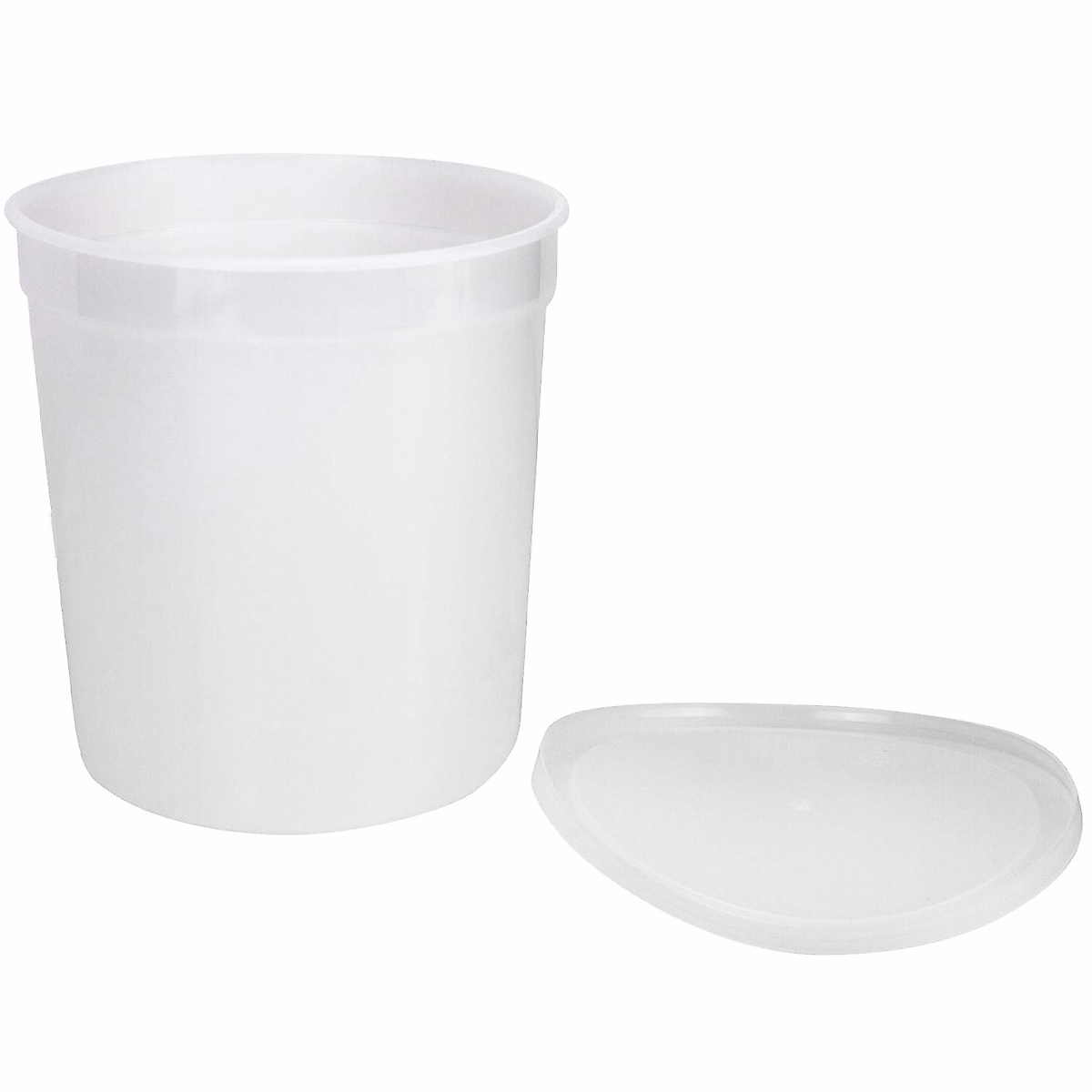 Caplugs Evergreen 240-5704-06N Press-Lid Pathology Containers. 64oz/1890mL, PE-HD (Pack of 8)