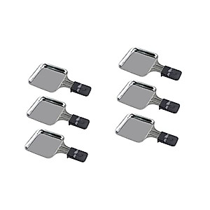 Angoily 6 Pcs Bread Oven Circle Cake Pan Bread Loaf Pans for Baking 9x9 Baking Pan Kitchen Baking Pan 9x13 Baking Pan Stainless Steel Cake Pan Stackable Baking Tray Bakery Baking Tray Food