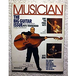 Pete Townshend (The Who) - The Guitar Issue - Musician Magazine - #95 - September 1986