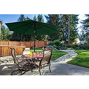 ABCCANOPY Durable Patio Umbrellas 7.5' Green