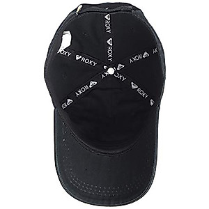 Roxy Women's Dear Believer Logo Cap, Anthracite, 1SZ