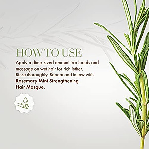 Mielle Organics Bundle Rosemary Mint Scalp & Hair Strengthening Oil + Rosemary Mint Strengthening Shampoo