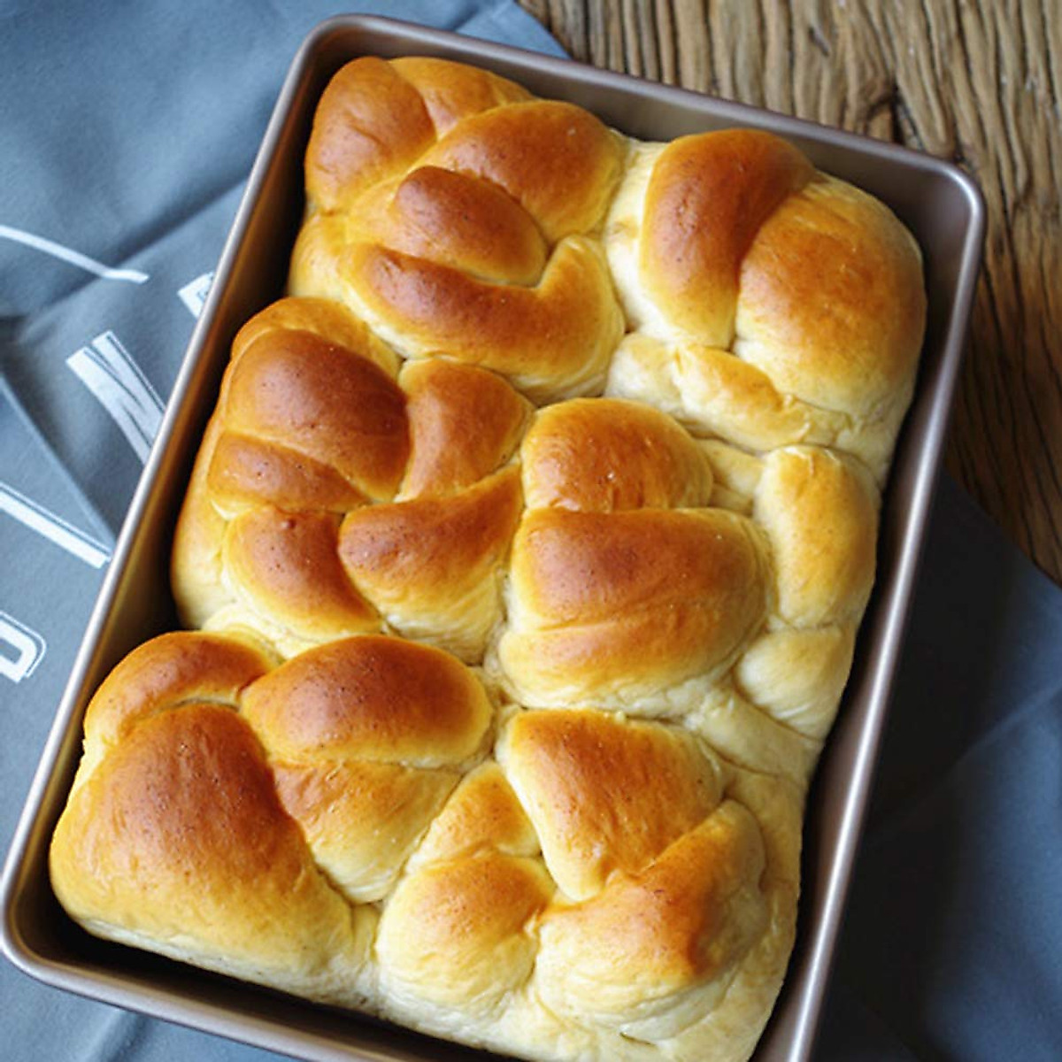 Turkey Roasting Pan with Rack for Ovens, Nonstick Rectangular Turkey Chicken Roaster Pan Baking Dish Broiler Pan Bakeware Heavy Duty Carbon Steel 13.6"