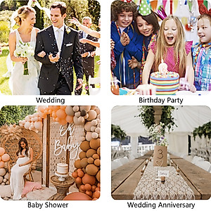 Xeapoms 7.2ft Round Backdrop Stand, Stable Balloon Arch Stand, Metal Wedding Arch Backdrop Stand Circle Backdrop Stand Frame for Wedding, Birthday Party, Baby Shower Decoration (Gold)