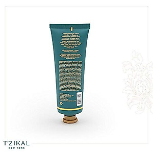 T'zikal Moisture Protect Hand Lotion (travel size) with Ojon Oil - for Itchy Hands and Dry Cracked Hands - Paraben Free Moisturizing Lavender Scented Mini Hand Lotion for Dry Hands & Sensitive Hands.