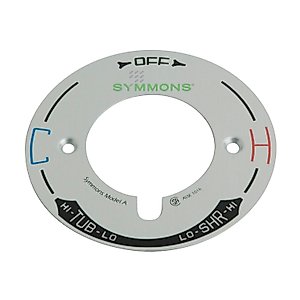 Symmons T-29A Temptrol Model A Escutcheon Dial Small