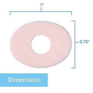 ZenToes Corn Cushions for Toes and Feet, Protect Sore Spots with Foam Padding, Reduce Pain, Pressure and Friction from Shoes, Long Lasting Water-Resistant Self-Stick Adhesive Pads (72 Count)