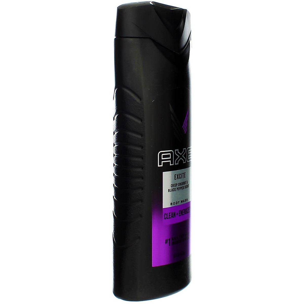 AXE Body Wash 12h Refreshing Scent Excite Crisp Coconut & Black Pepper with 100% Plant-Based Moisturizers 16 oz