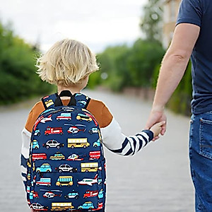 CAMTOP Backpack for Kids Boys Preschool Backpack with Lunch Box Toddler Kindergarten School Bookbag Set (Y0065-2 Navy Blue)
