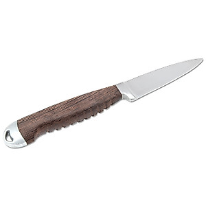 Mundial Nobilis Series, 3.5” Paring Knife, Wood Handle, Stainless Steel Blade - Ideal For Peeling Fruits and Vegetables