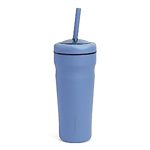 Hydragear Breaker Stainless Steel Tumbler with Tritan Lid and Reusable Straw - 24 Oz - Denim
