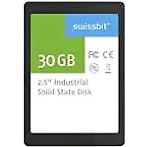 Swissbit SFSA030GQ1AA1TO-C-LB-226-STD, Solid State Drives - SSD Industrial SATA SSD 2.5", X-60, 30 GB, MLC Flash, 0 C to +70 C