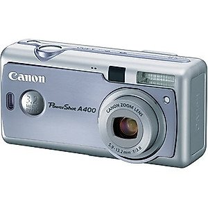 Canon PowerShot A400 3.2MP Digital Camera with 2.2x Optical Zoom (Blue)