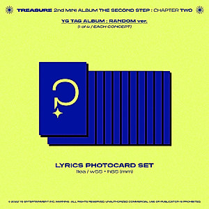 dreamus TREASURE 2nd MINI ALBUM [THE SECOND STEP : CHAPTER TWO] YG TAG ALBUM Random ver.