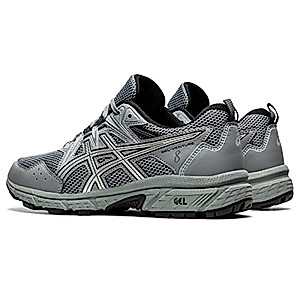 ASICS Women's Gel-Venture 8 Running Shoes, 8, Sheet Rock/Pure Silver