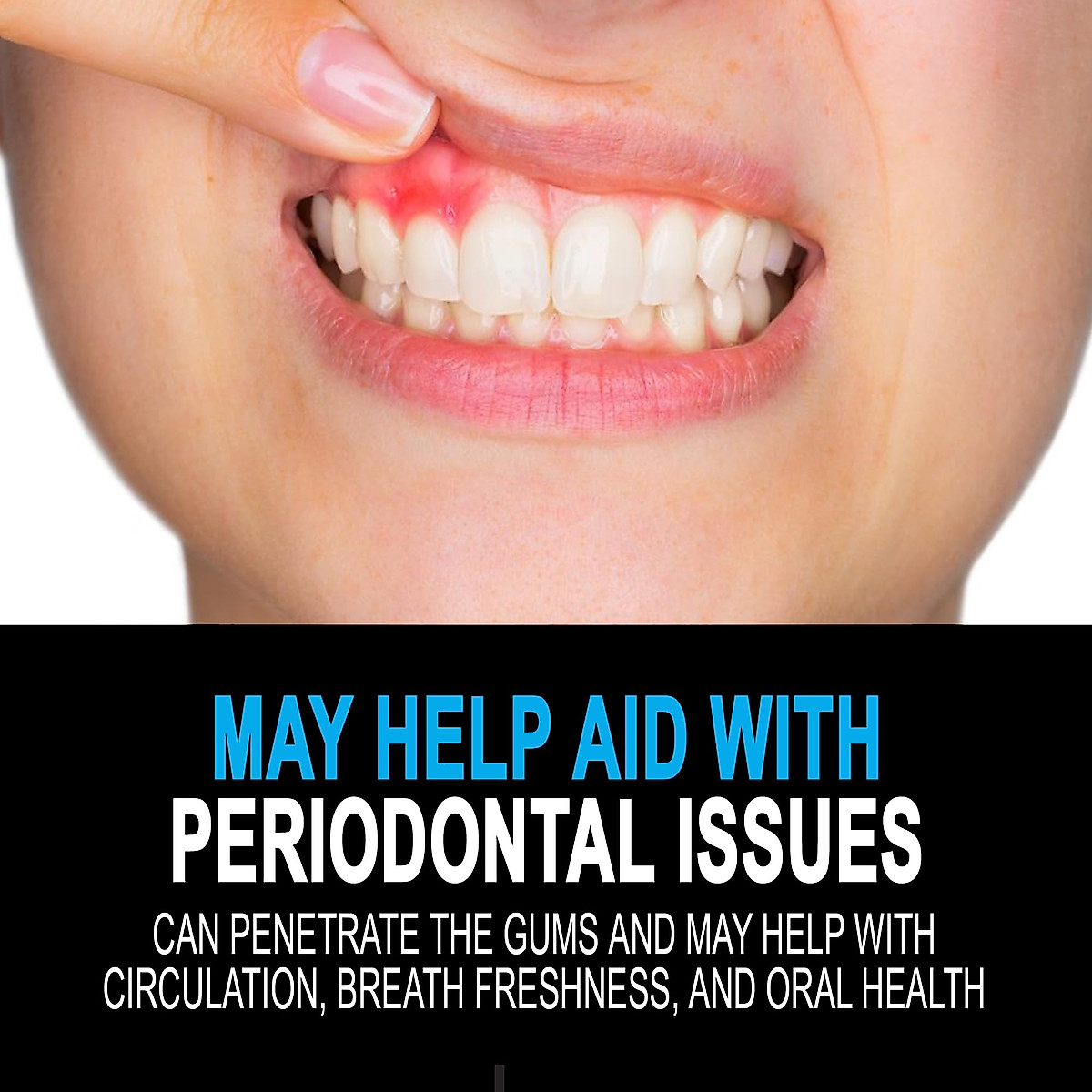 Oral Care Gum Light Tray from Starlite Smile for Android, iPhone, USB, USB-C Comes with Machine-Washable Mesh Storage Bag