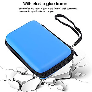 Mxzzand Portable Storage Bag Blue for Game Console(Blue)
