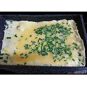 KITCHEN-ART Marble coating Egg Roll frypan with spatula for Folded Egg,Tamago Omelet Pan