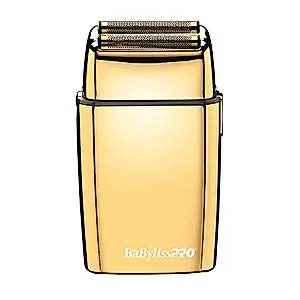 BaBylissPRO Baberology Double Foil Shaver FXFS2G GOLDFX Professional Electric Shaver