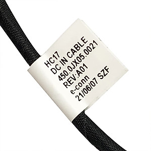 Zahara DC Power Jack Cable Charging Port Replacement for DELL INSPIRON 7706 2N1 P98F GKHVN 0GKHVN 450.0JX05.0021 450.0JX05.0011