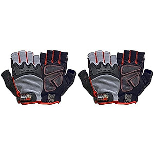 Grease Monkey Fingerless Xlarge,Black