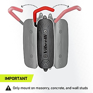 Vibrelli Swivel Bike Wall Mount - Vertical Bike Rack Garage - Bike Hangers for Garage - Bike Storage Garage - Bike Hanger for MTB, Road, eBike - Bike Hooks for Garage