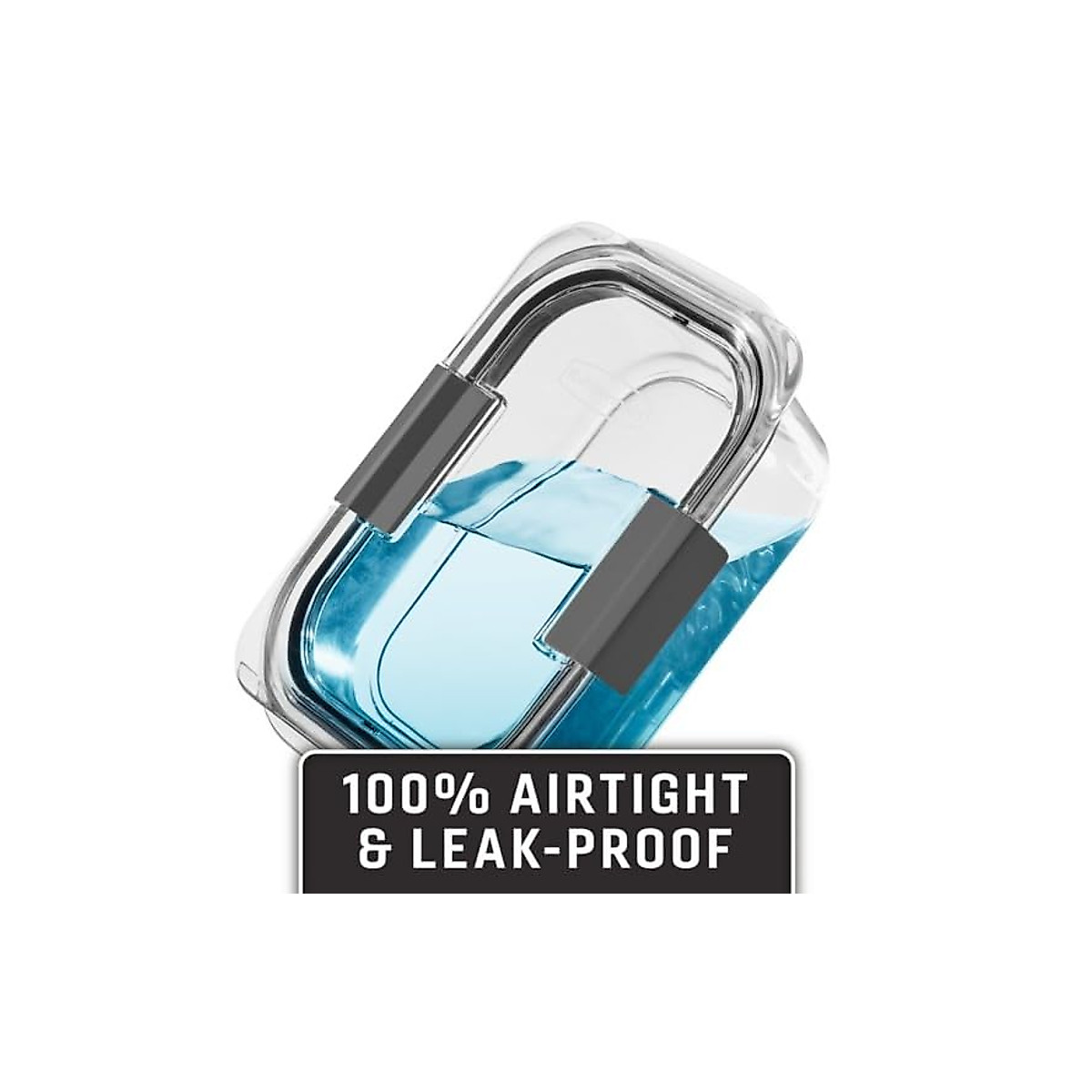 Stoge Rubbermaid Brilliance bundle10-Piece Set, Leak-Proof and Clear Food Storage Containers