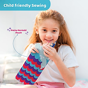 jackinthebox Under The Sea Themed Craft Kit | Includes Beautiful Felt Mermaid Sewing Kit | 6 Different Crafts-in-1 | Best Gift Girls Ages 6 to 10 Years (6-in-1)