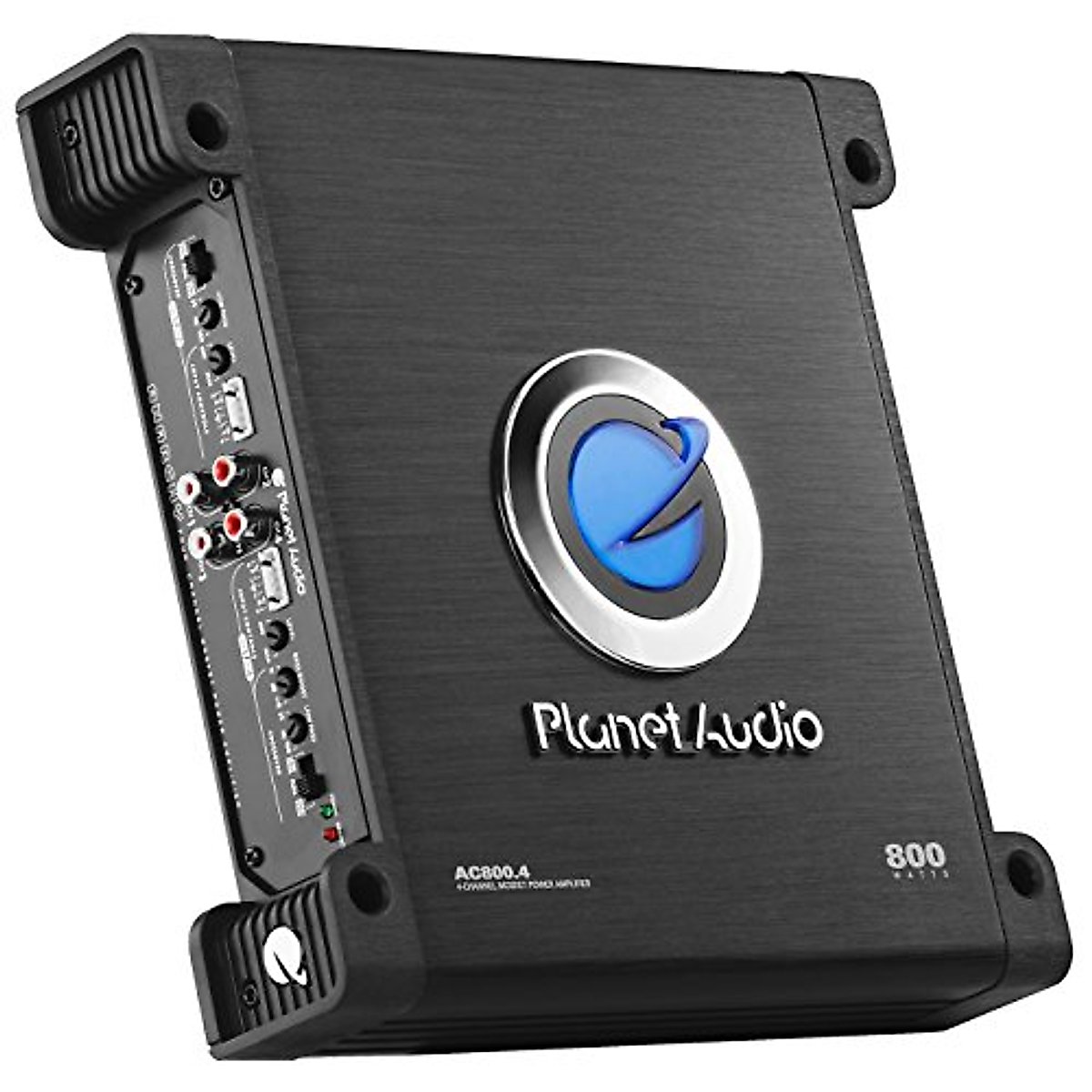 Planet Audio AC800.4 4 Channel Car Amplifier - 800 Watts, Full Range, Class A/B, 2-4 Ohm Stable, Mosfet Power Supply, Bridgeable