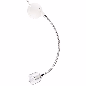 Daylight Naturalight LED Sewing Lamp, White and Silver