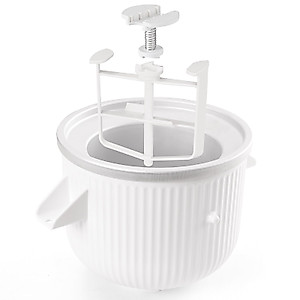 Ice Cream Maker Attachment for Kitchenaid Stand Mixer,Compatible with Kitchen Aid 4.5 Qt and Larger Mixer,2-Quart Frozen Yogurt - Ice Cream & Sorbet Gelato Maker