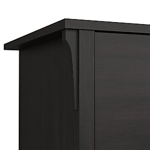 Bush Furniture Salinas Lateral File Cabinet, Vintage Black
