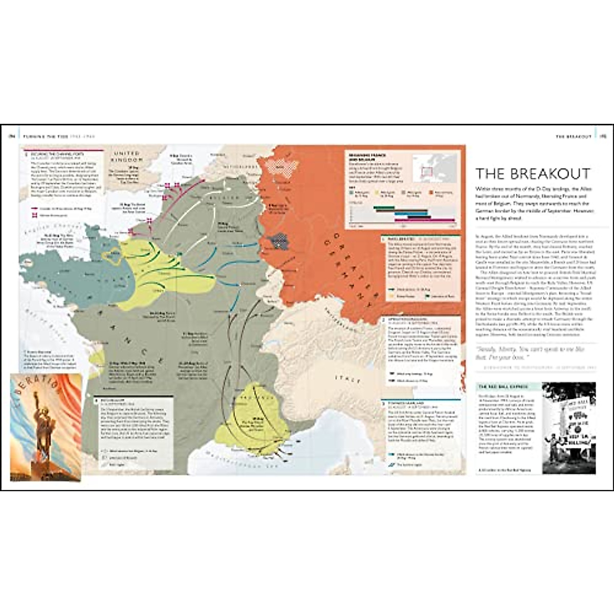 World War II Map by Map (DK History Map by Map)