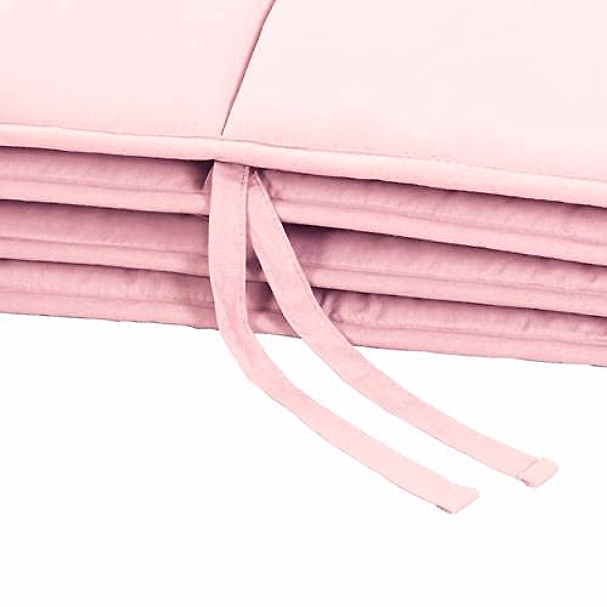 Boys&Girls Baby Crib Bumpers Soft Cotton Padded,4 Sides Padded Crib Protector Bumper Cushion Crib Cotton Padding for Sides,Breathable Mesh Crib Liner Crib Bumper Pads-Anti-Bumper (F-S)